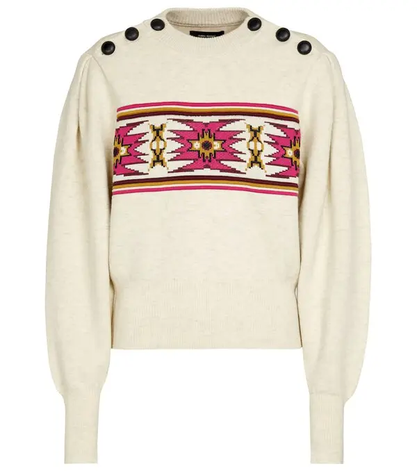Isabel Marant Erwina Jacquard Sweater