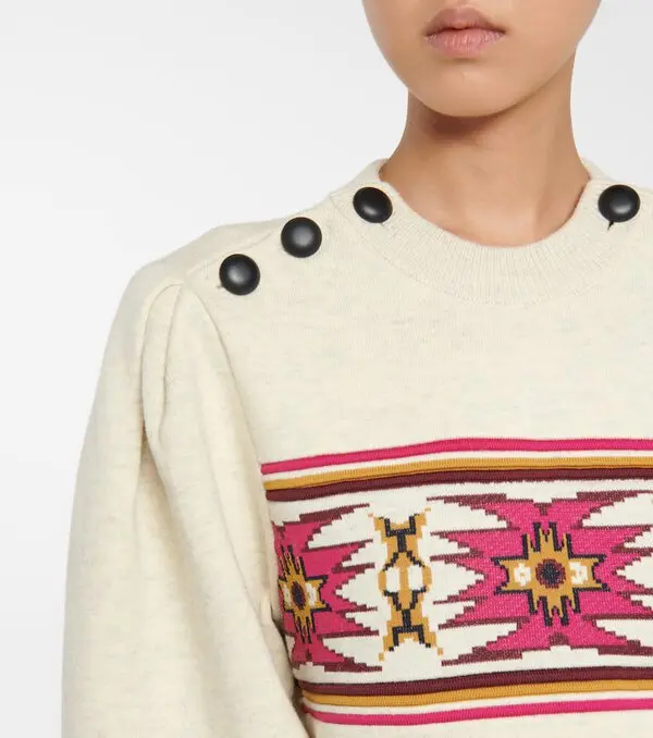 Isabel Marant Erwina Jacquard Sweater