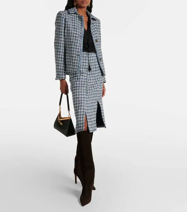Etro Cotton-blend Tweed Jacket
