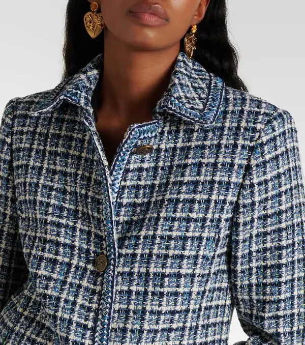 Etro Cotton-blend Tweed Jacket