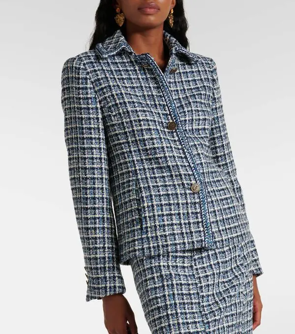 Etro Cotton-blend Tweed Jacket