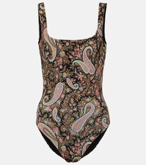 Etro Paisley Printed Swimsuit - Multicoloured