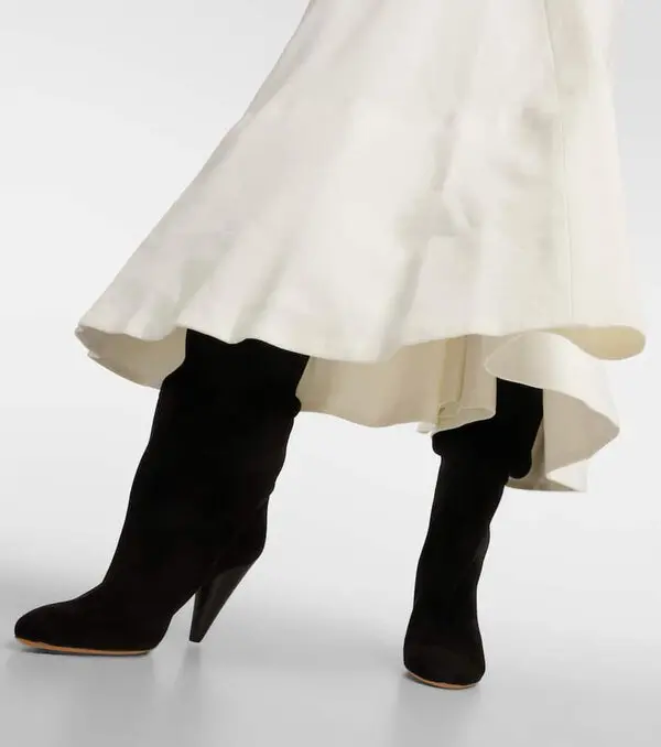 Proenza Schouler Cone 90 Suede Boots