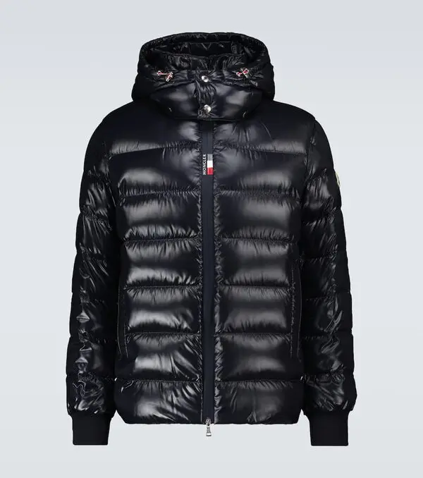 Moncler Cuvellier Quilted Down Jacket - Blue