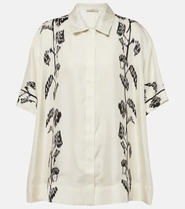 Asceno Montauk Bowling Shirt - White