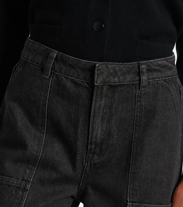 Vince Cropped Wide-leg Jeans