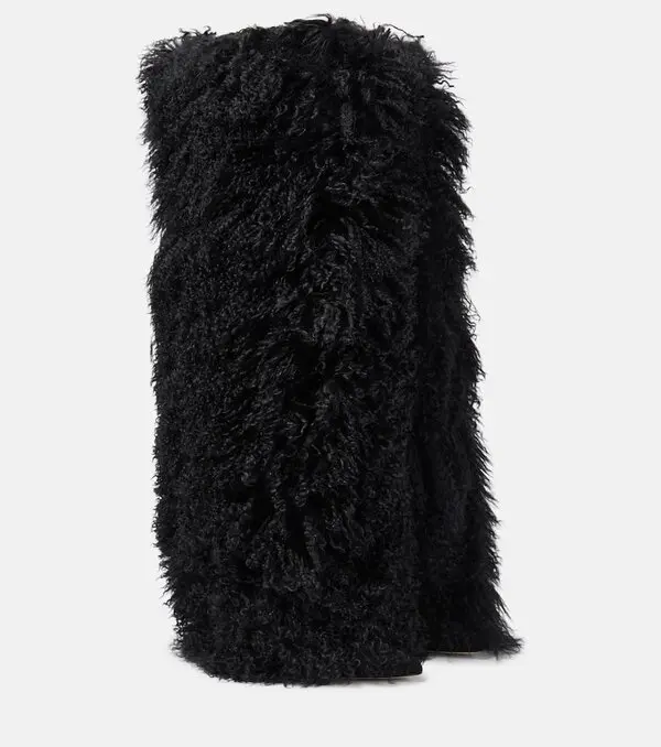 Paris Texas Shearling Fur Boots