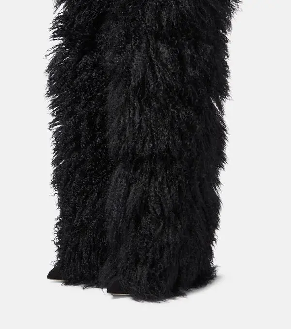 Paris Texas Shearling Fur Boots