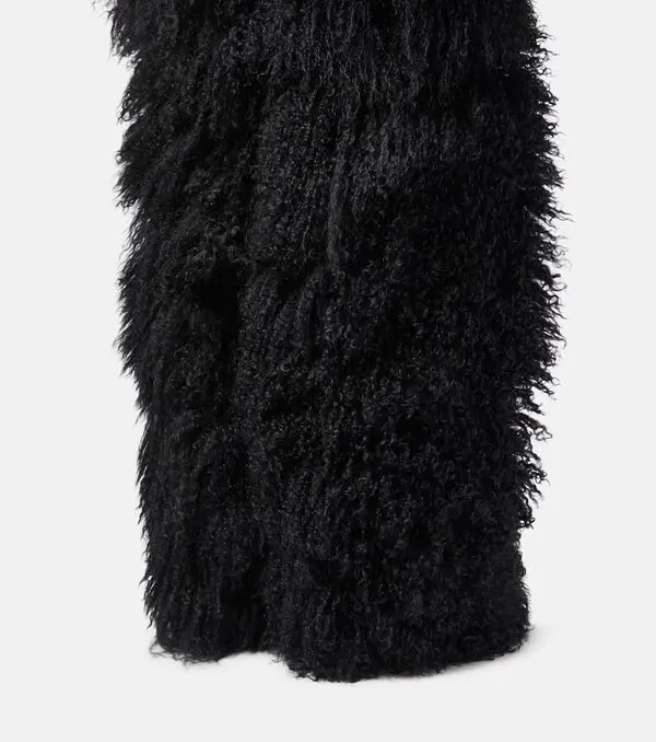 Paris Texas Shearling Fur Boots