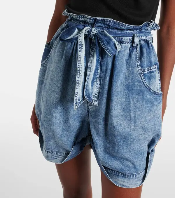 MARANT ETOILE Pierine Denim Shorts