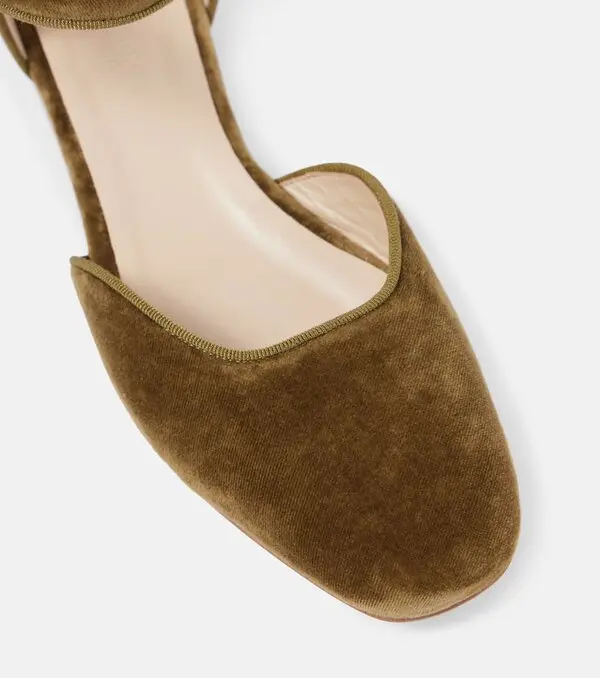 Le Monde Beryl Velvet Flats