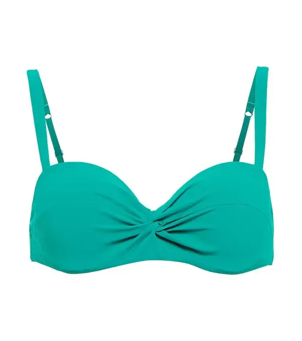 KARLA COLLETTO Basics Bikini Top - Blue