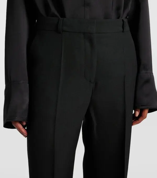 TOTEME Low-rise Straight Trousers