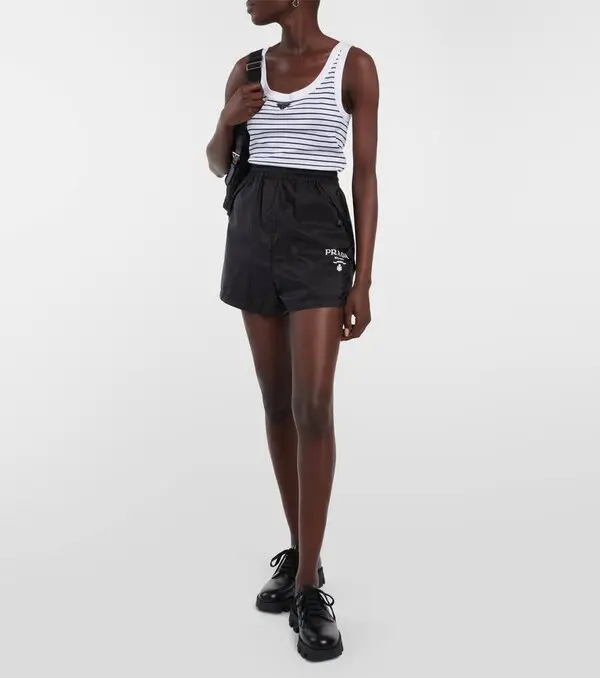 Prada Re-nylon High-rise Shorts