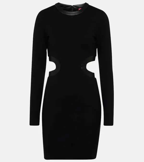 Staud Dolce Cutout Minidress
