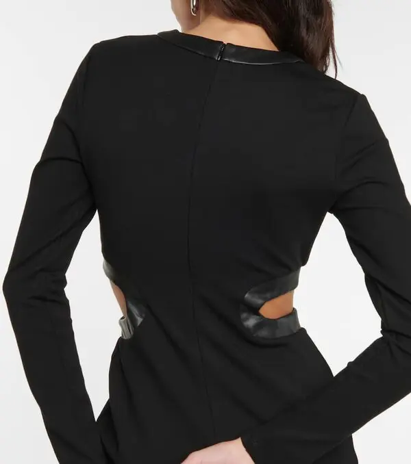 Staud Dolce Cutout Minidress