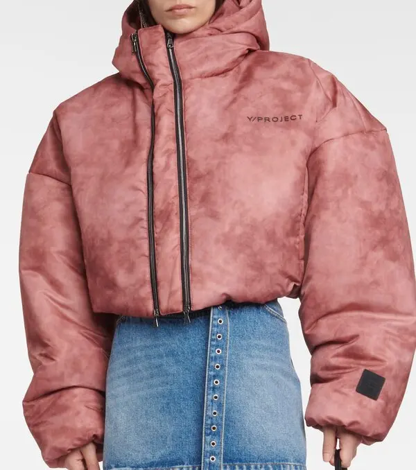 Y/project Cropped Puffer Jacket