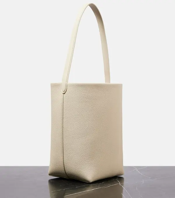 THE ROW N/s Park Medium Leather Tote Bag