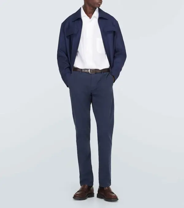 Loro Piana Andre Linen Shirt