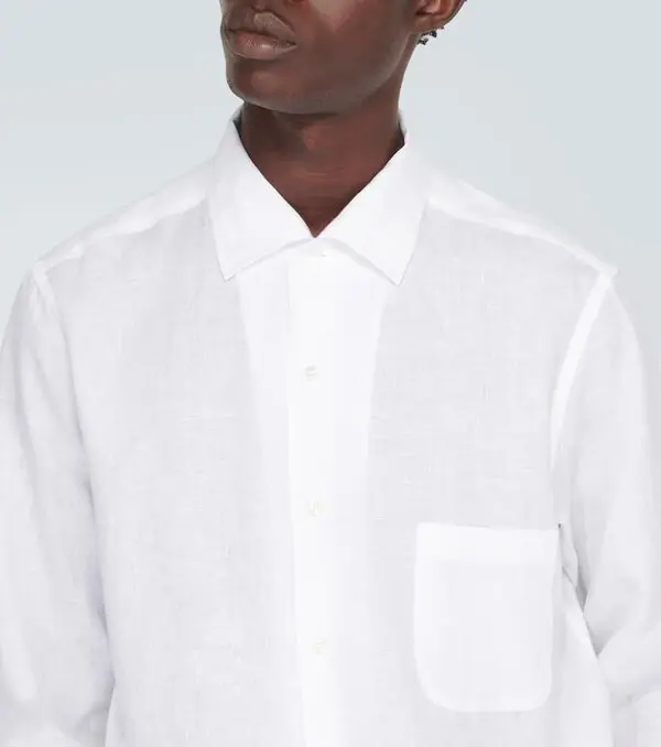 Loro Piana Andre Linen Shirt