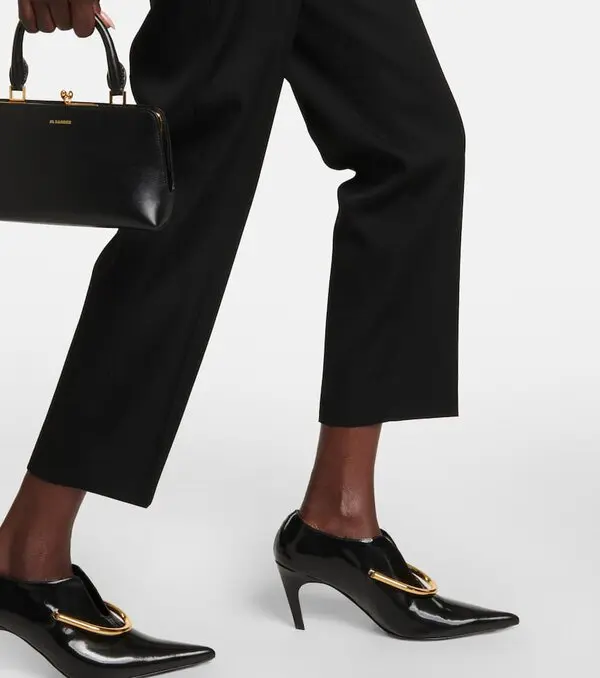 JIL SANDER Tailored Straight Wool Pants