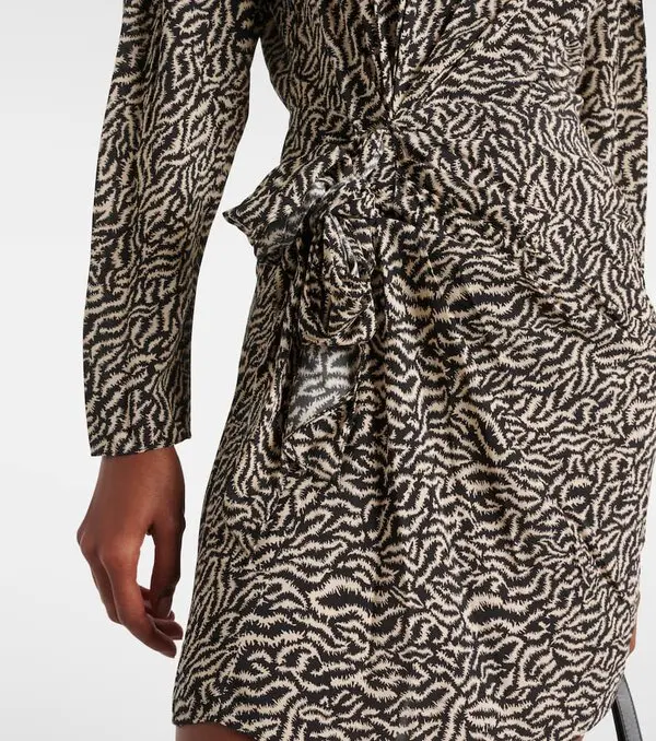 MARANT ETOILE Dulce Printed Mini Dress