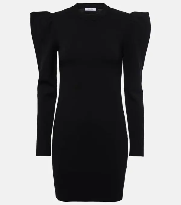 Max Mara Glasgow Puff-sleeve Minidress