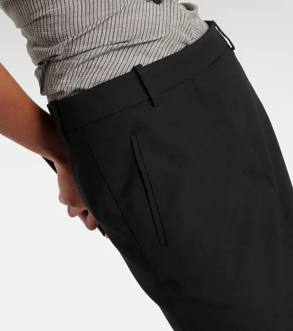 Acne Studios Wool-blend Maxi Skirt