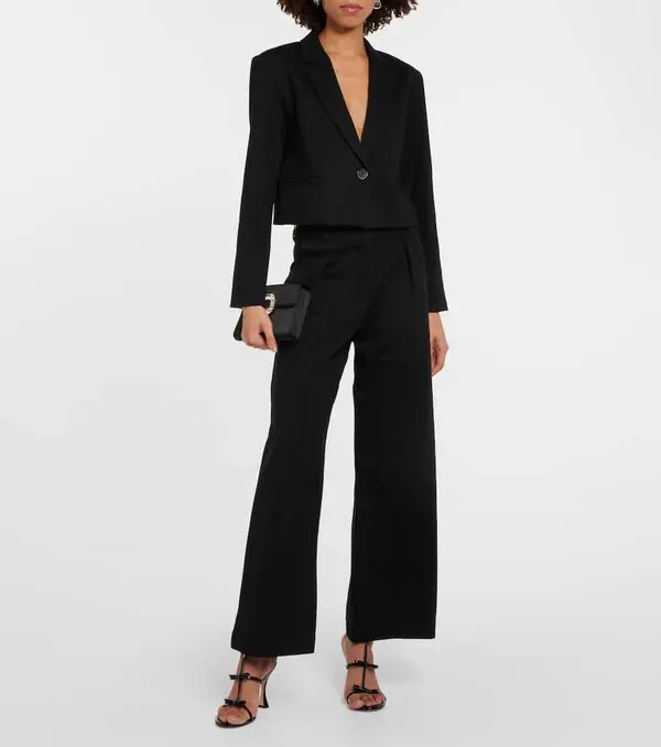 Velvet By Graham & Spencer Anya Cropped Blazer