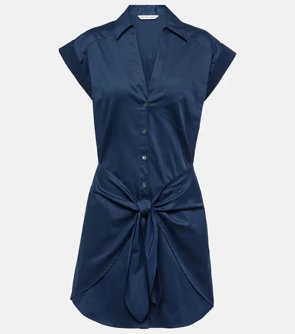 Veronica Beard Aimee Cotton-blend Shirt Dress