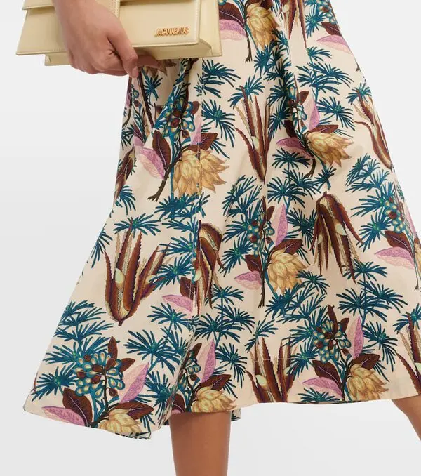 Ulla Johnson Devon Printed Cotton Midi Dress