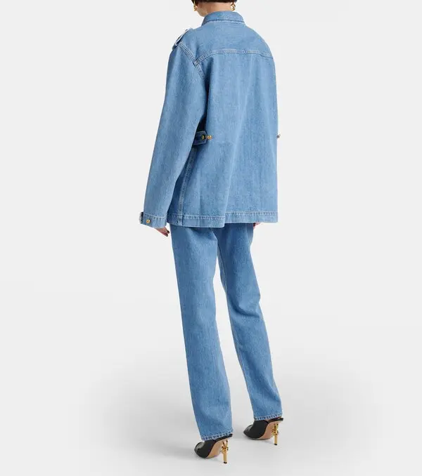 BLAZÉ MILANO Sahariana Oversized Denim Jacket