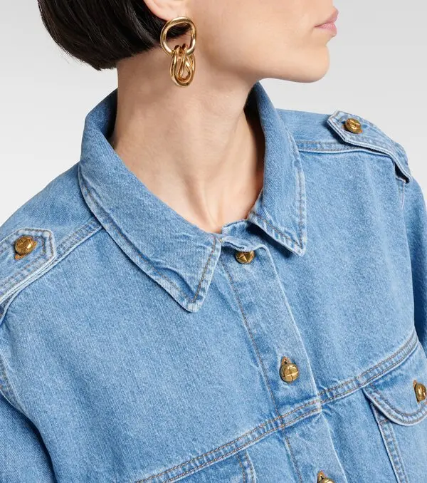 BLAZÉ MILANO Sahariana Oversized Denim Jacket