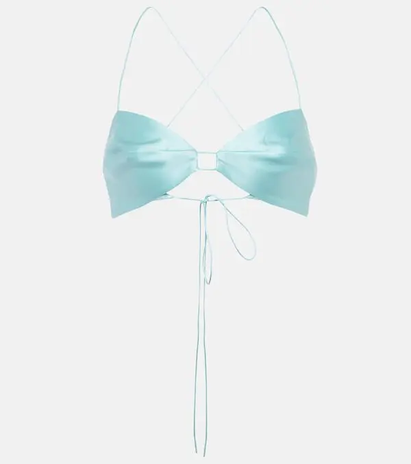 THE SEI Silk Bra Top