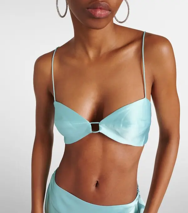 THE SEI Silk Bra Top