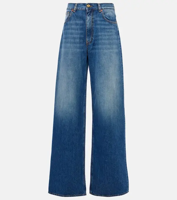 BLAZÉ MILANO Java High-rise Wide-leg Jeans