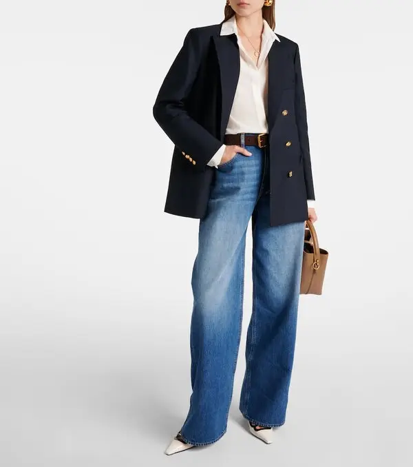 BLAZÉ MILANO Java High-rise Wide-leg Jeans