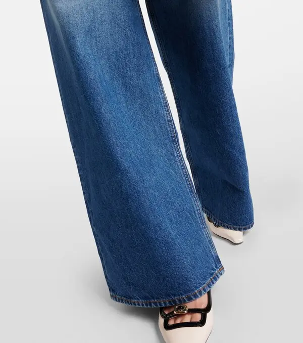 BLAZÉ MILANO Java High-rise Wide-leg Jeans