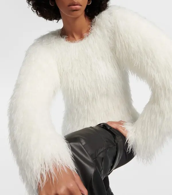 Coperni Fluffy Knit Sweater