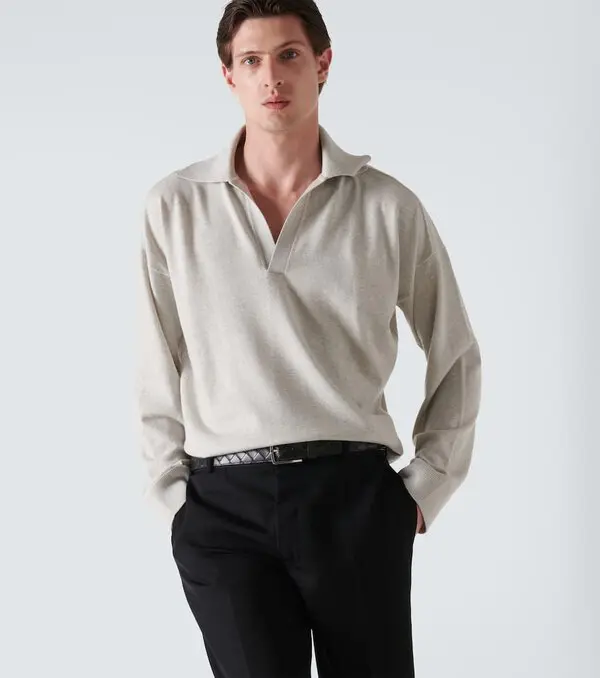 Bottega Veneta Intrecciato Leather Belt - Black