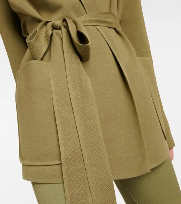 JOSEPH Silk-blend Wrap Coat