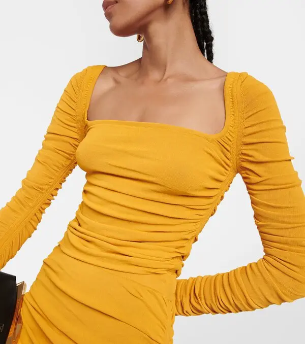 Altuzarra Asgard Ruched Jersey Top