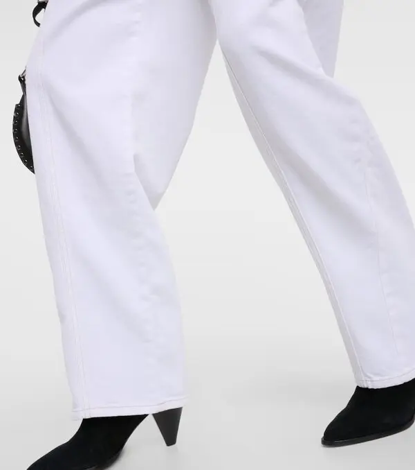 Isabel Marant Étoile Veten High-rise Wide-leg Jeans