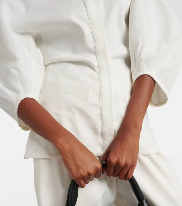 Proenza Schouler Linen-blend Top