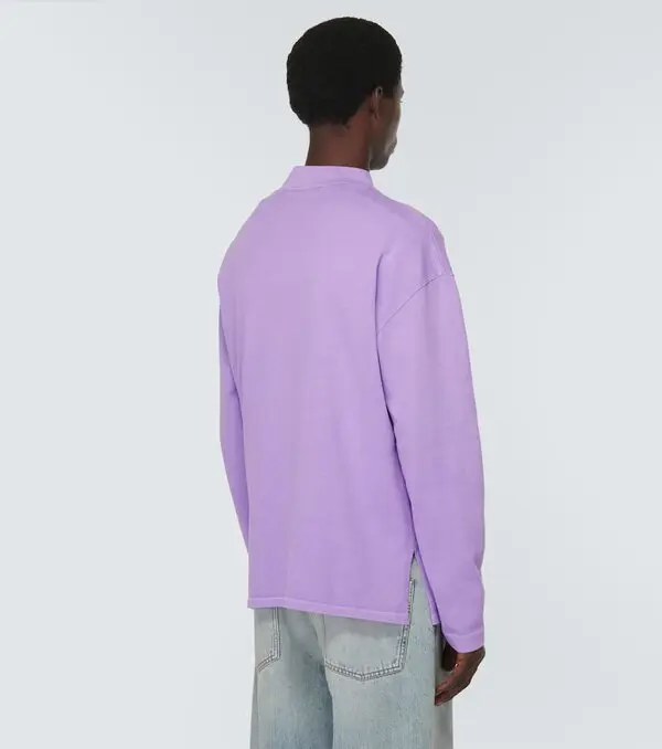ERL Applique Cotton Jersey Sweatshirt