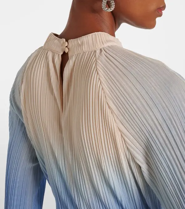 Simkhai Calina Pleated Midi Dress