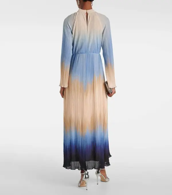 Simkhai Calina Pleated Midi Dress