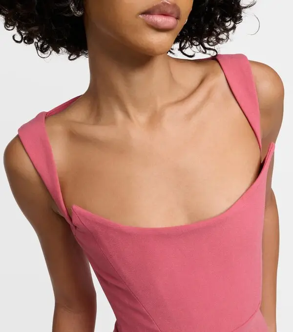 Alex Perry Portrait Midi Dress