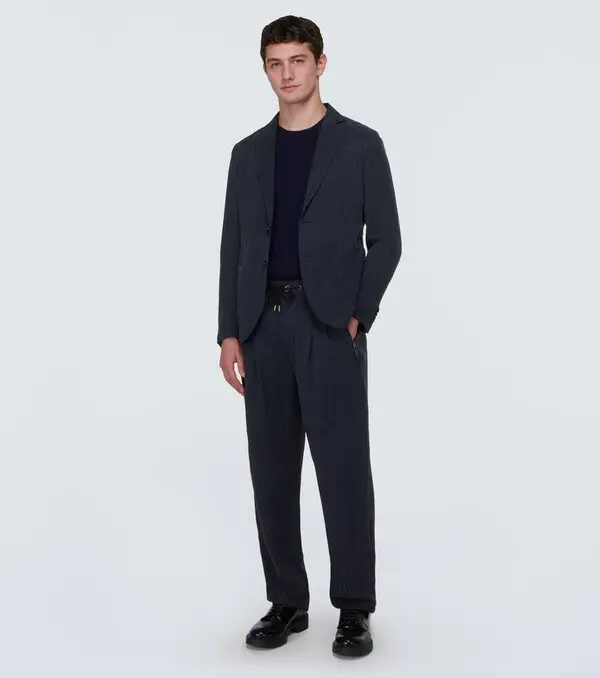 Giorgio Armani Pinstripe Blazer