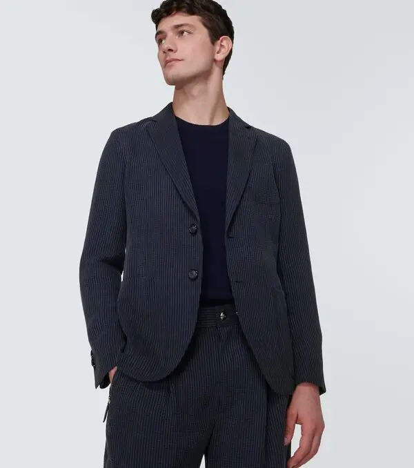 Giorgio Armani Pinstripe Blazer